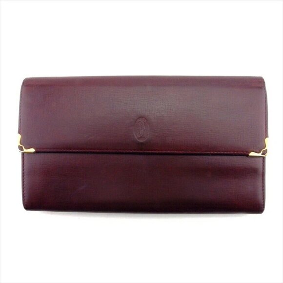 Cartier | Bags | Cartier Long Wallet With Zipper Used | Poshmark